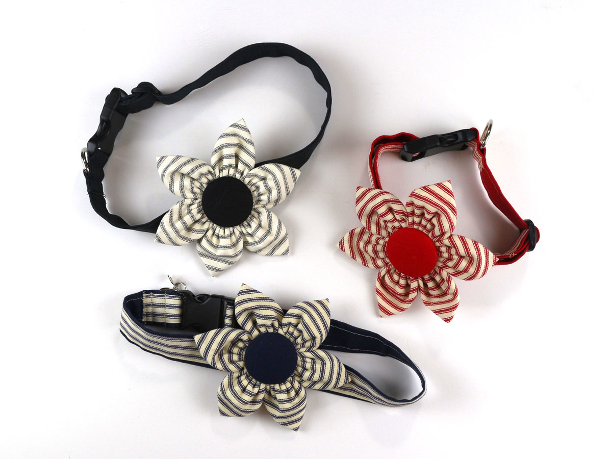 Flower for your Dog's Collar - Max's Mom's Creations