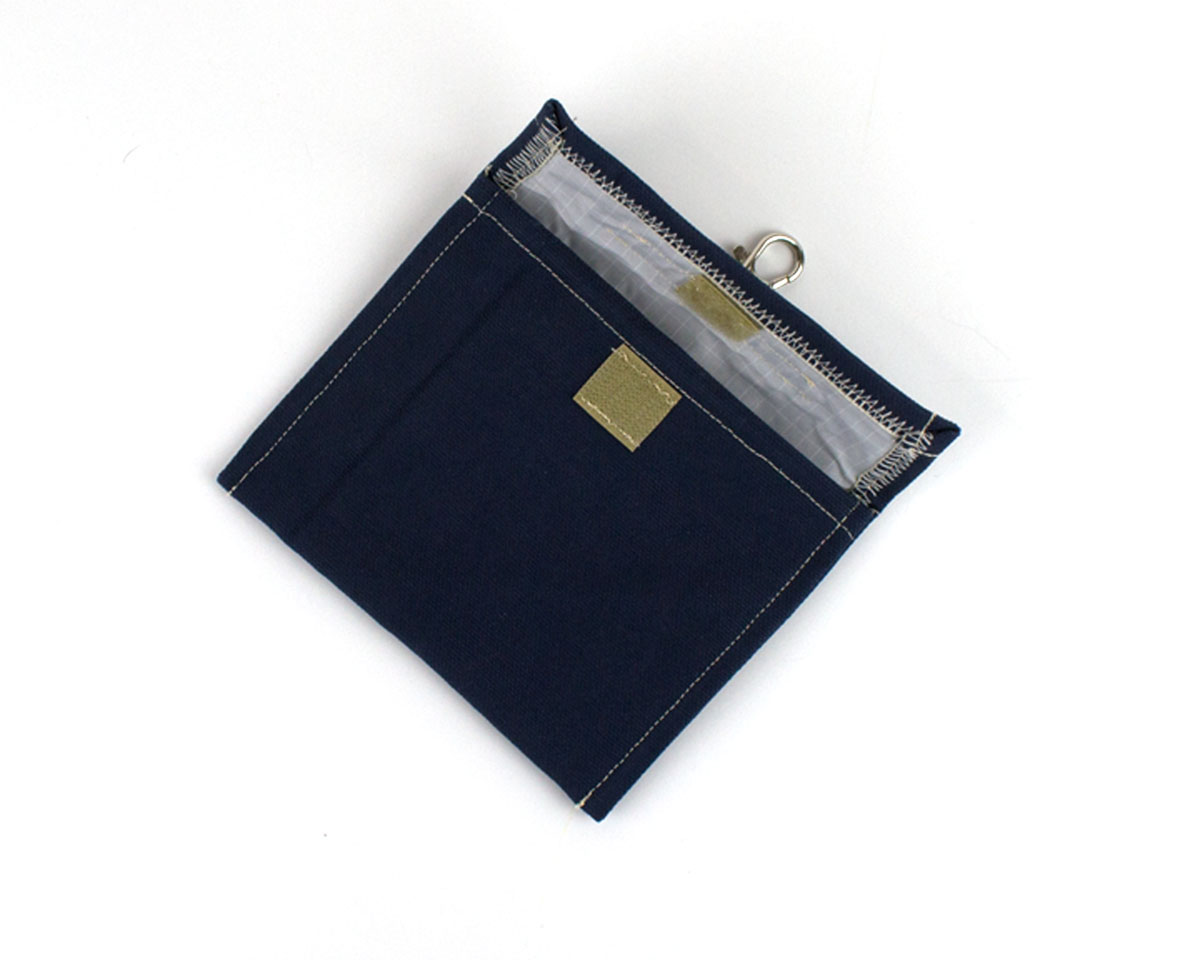 Navy Blue Treat Pouch - Max's Mom's Creations