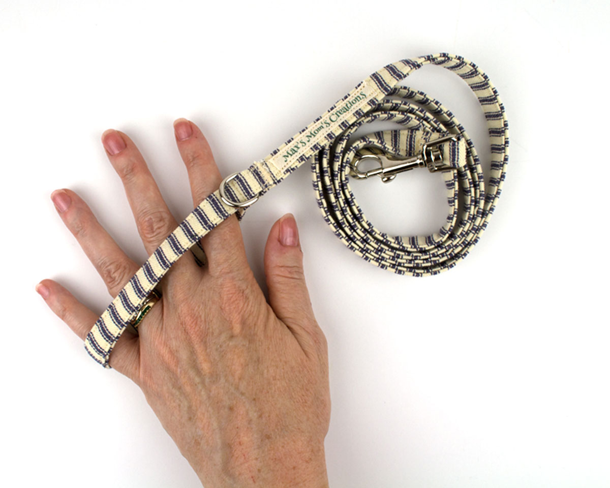 Navy Blue Leash - Max's Mom's Creations