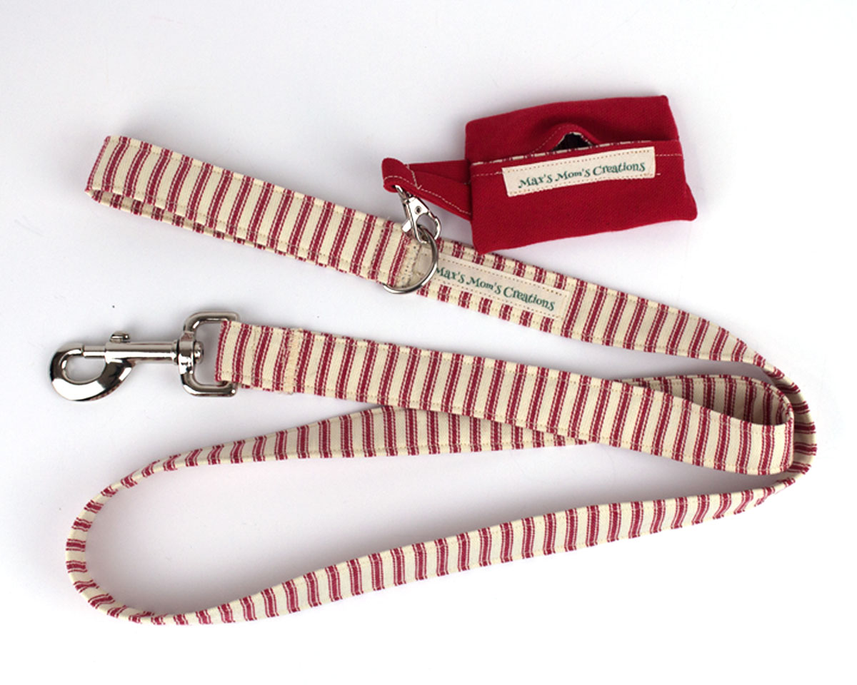 Fiery Red Poo Bag Dispenser - Max's Mom's Creations