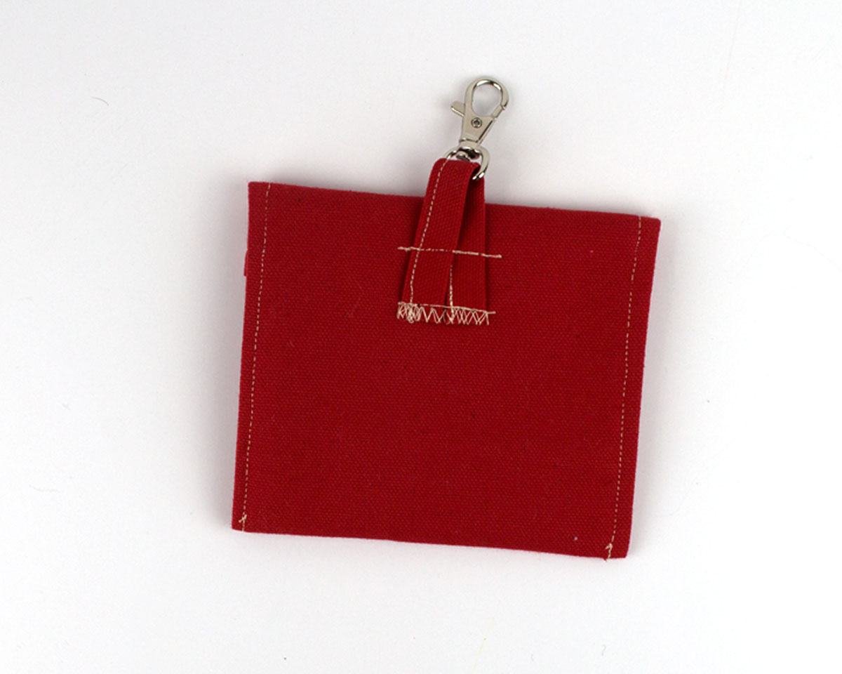 Fiery Red Treat Pouch - Max's Mom's Creations