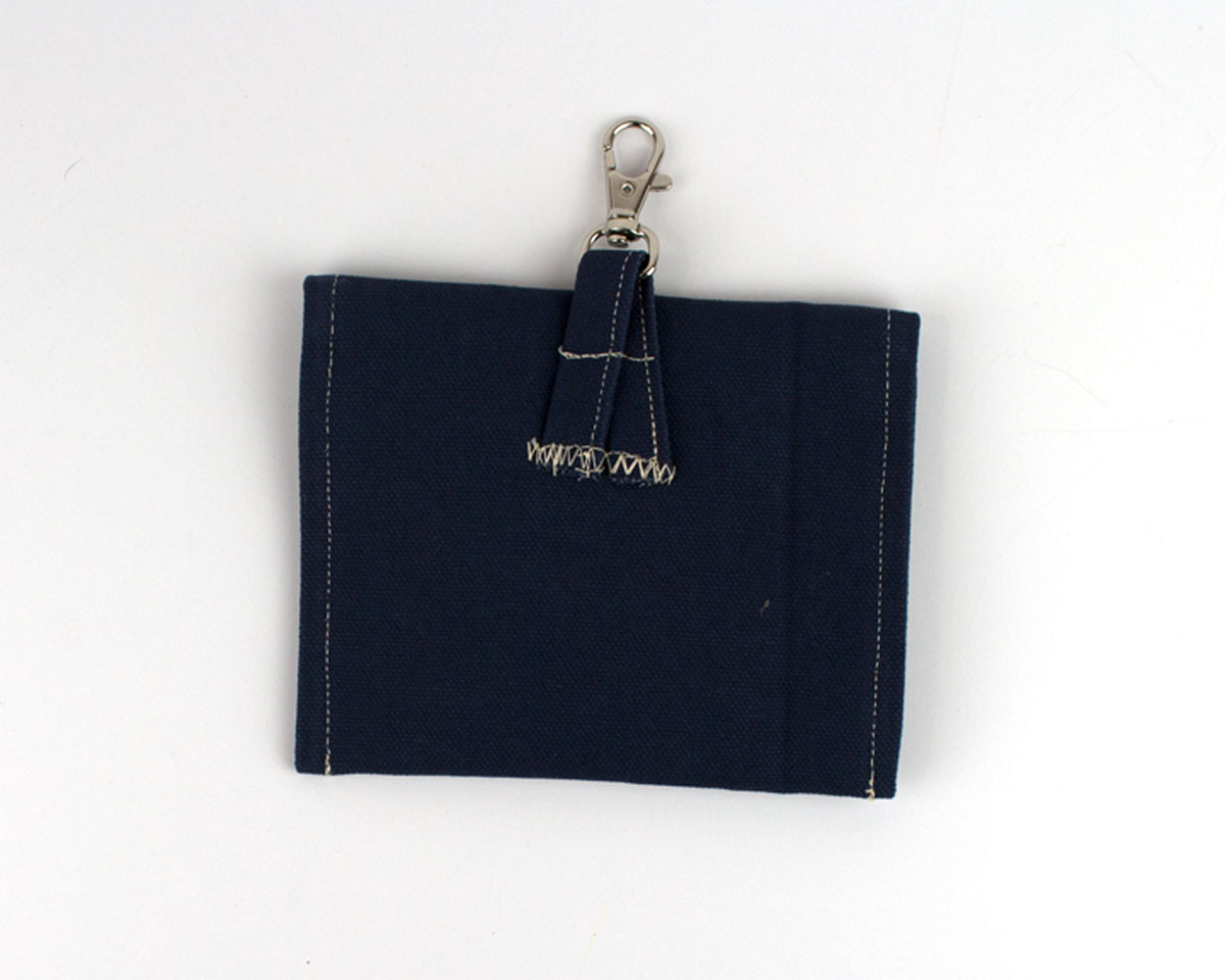 Navy Blue Treat Pouch - Max's Mom's Creations